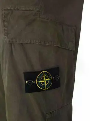 Stone Island Cargo Trousers - Green