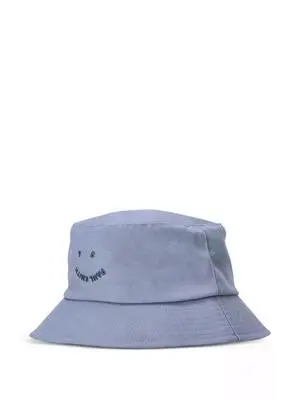 Paul Smith Smiley-face Bucket Hat - Blue