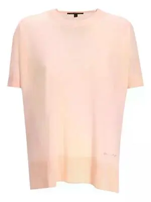 Armani Exchange Tonal-stitching T-shirt