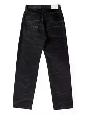 NAMACHEKO Zebra Print Jeans
