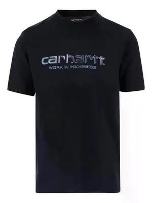 Carhartt Work In Progress S/s Solar Chrome Script T-shirt - Blue