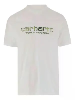 Carhartt Work In Progress S/s Solar Chrome Script T-shirt - White