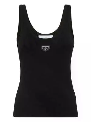 Philipp Plein Scoop Neck Camis Tanks For Women