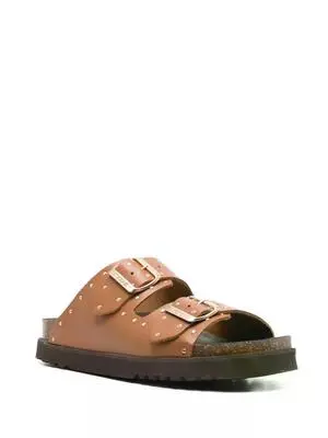 DR. SCHOLL'S SHOES Beatriz Studded Double-buckle Sandals