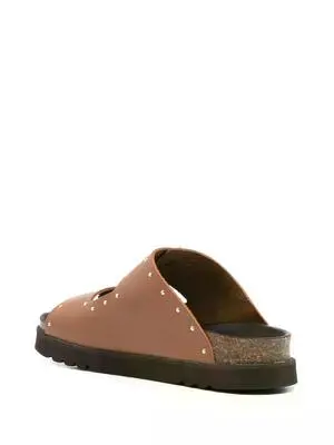 DR. SCHOLL'S SHOES Beatriz Studded Double-buckle Sandals