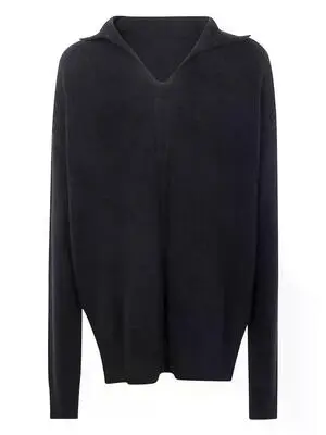 Rick Owens Collared Cashmere Sweater