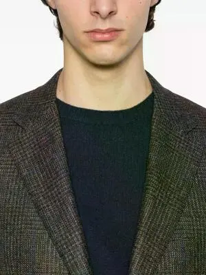 Fedeli Crew-neck Cashmere Sweater - Blue