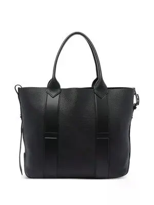 Hogan Leather Shopping Tote Bag