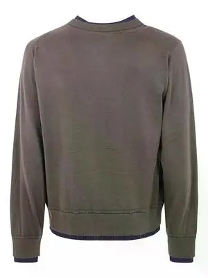 Sacai Contrast-trimmed Sweater