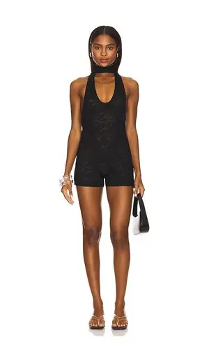 Women's Open Back Rompers