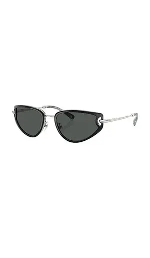 Tory Burch Oval Sunglasses