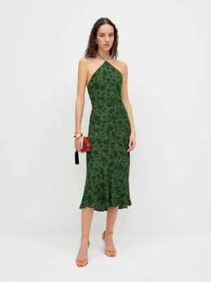 Reformation Halterneck Cocktail Dresses