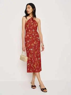 REFORMATION Floria Dress - Red