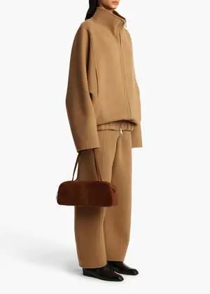 Khaite Garret Wool Jacket - Camel