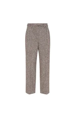 Brunello Cucinelli Textured Bottoms For Women