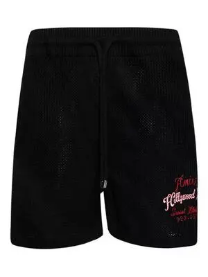 Amiri Hollywood Crochet Shorts