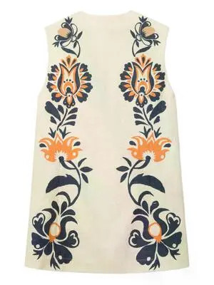La DoubleJ Sleeveless Tunic Dress - Neutrals