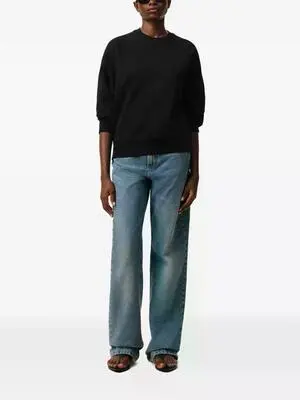 AMI Paris De Coeur Cotton Sweatshirt