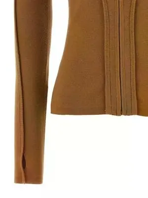 Victoria Beckham Zip-front Hoodie