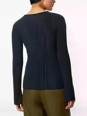 Marc O'polo Long-sleeve Ribbed Top - Blue