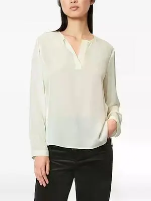 Marc O'polo Pleated Collar Long-sleeve Blouse