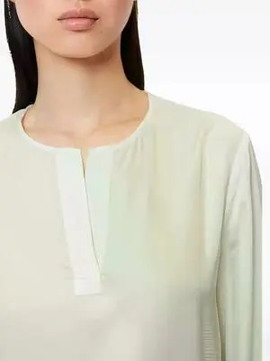 Marc O'polo Pleated Collar Long-sleeve Blouse