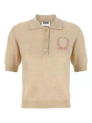 Moschino Embroidered Polos For Men