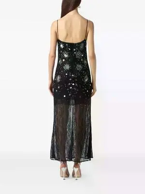 Blumarine Sequin-embellished Lace Gown