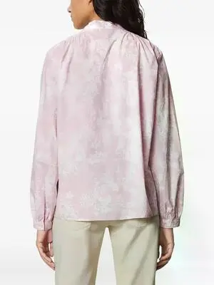 Marc O'polo Floral-print High-neck Blouse