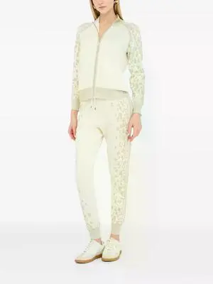 Liu Jo Animal Print Zip-up Cardigan
