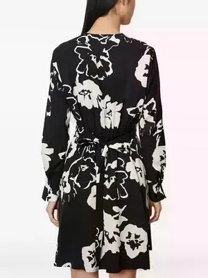 Marc O'polo Floral-print Wrap Mini Dress