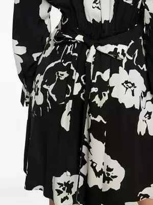 Marc O'polo Floral-print Wrap Mini Dress