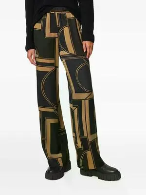 Marc O'polo Geometric-print Trousers