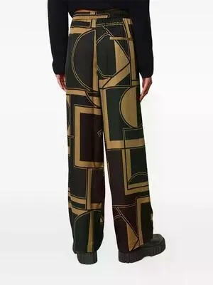 Marc O'polo Geometric-print Trousers