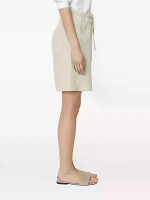 Marc O'polo Drawstring-waist Linen Shorts - Neutrals