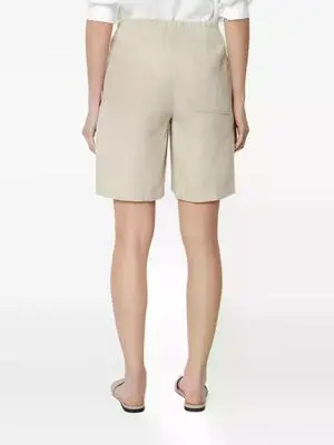 Marc O'polo Drawstring-waist Linen Shorts - Neutrals