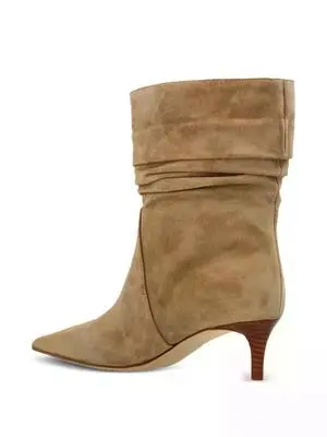 Michael Kors 50mm Ruched Pointed-toe Boots