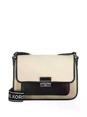 Michael Kors Bradshaw Flap-pocket Shoulder Bag - Neutrals