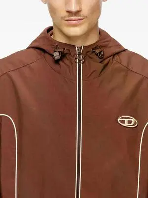 DIESEL Piped Hooded Jacket