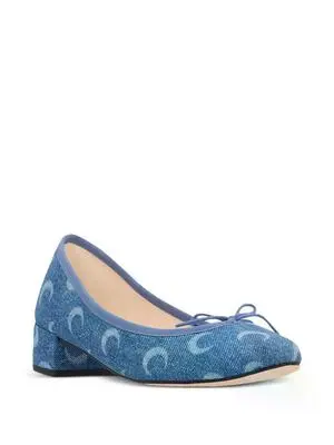 Repetto X Marine Serre Camille Heeled Pumps - Blue