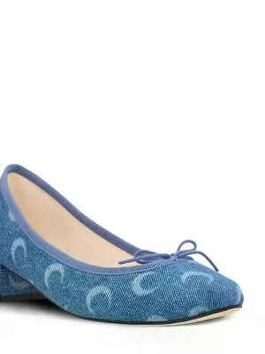 Repetto X Marine Serre Camille Heeled Pumps - Blue