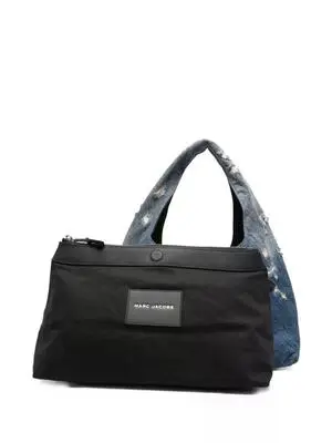 Marc Jacobs Distressed Denim Shoulder Bag