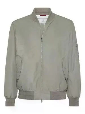 Brunello Cucinelli Zip-fastening Bomber Jacket - Green