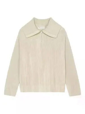 Marc O'polo Zip-neck Collar Sweater