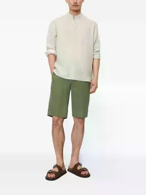 Marc O'polo Linen Shorts - Green