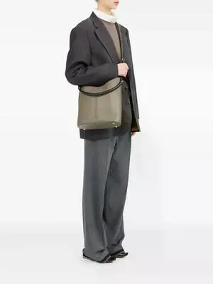 MAISON MARGIELA Dual-strap Leather Shoulder Bag - Green
