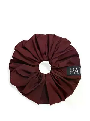 PATOU Volume Faille Scrunchie Red