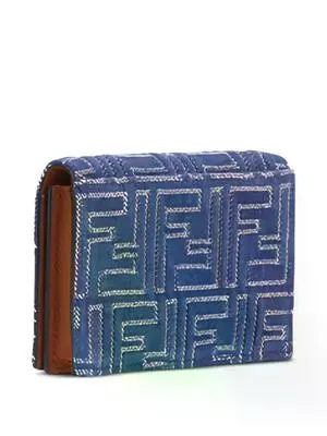 Fendi Ff Jacquard Wallet