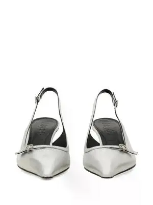AeydĒ Saba Pointed-toe Slingback Pumps