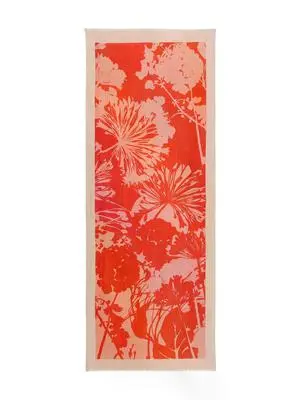 Marc O'polo Floral-print Scarf - Orange